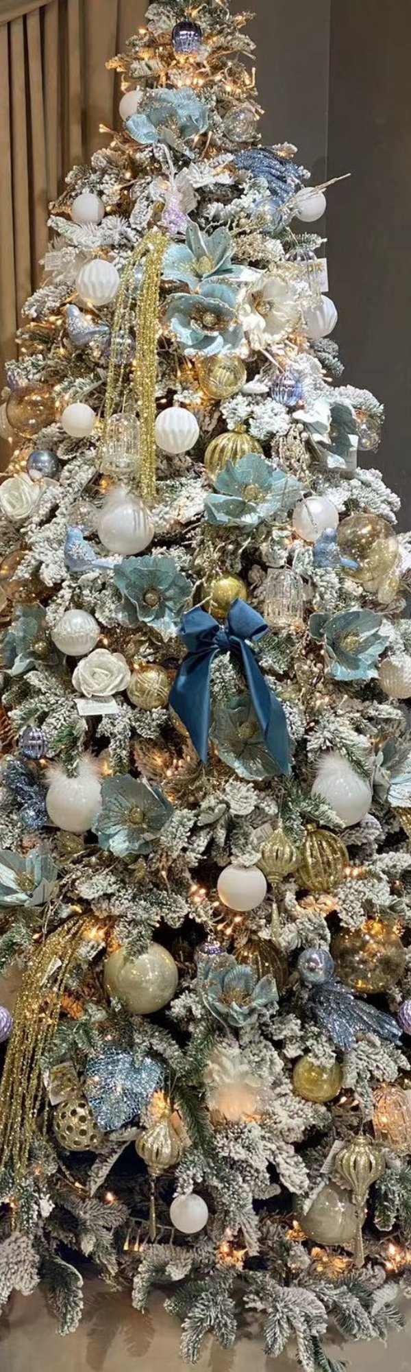 Elegant Blue - Christmas Picks and Sprays Wholesale China